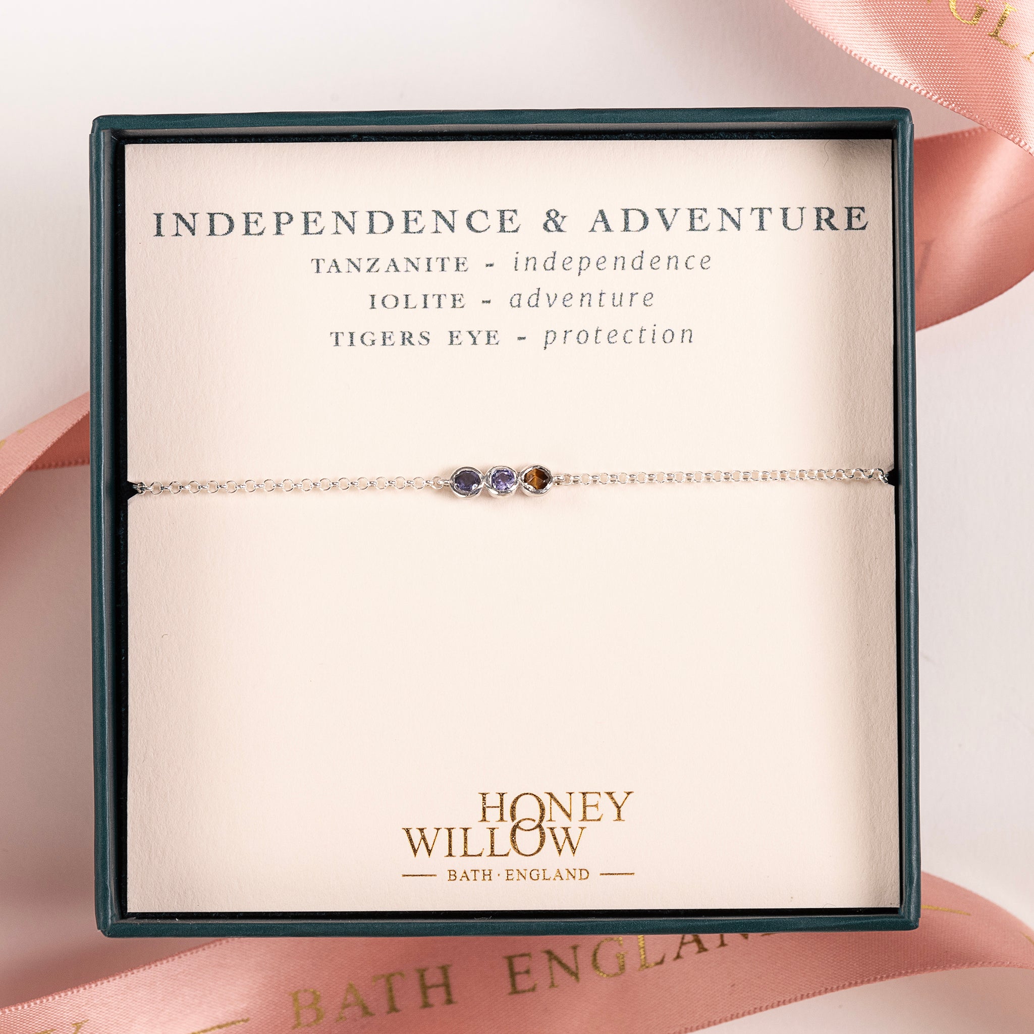 Independence & Adventure Bracelet - Gemstones & Silver – Honey Willow ...