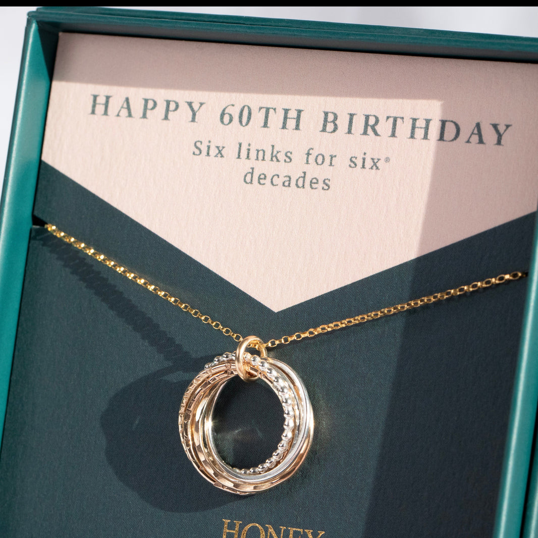 60th Birthday Jewellery – Honey Willow - handmade jewellery