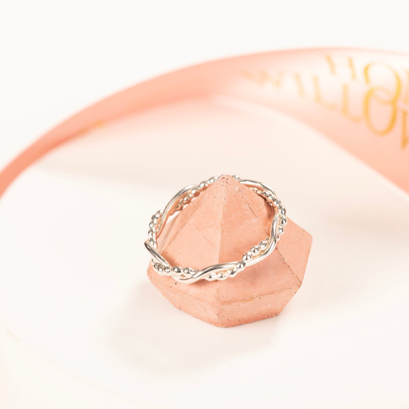 Entwined Ring - Silver - Linked for a Lifetime – Honey Willow ...