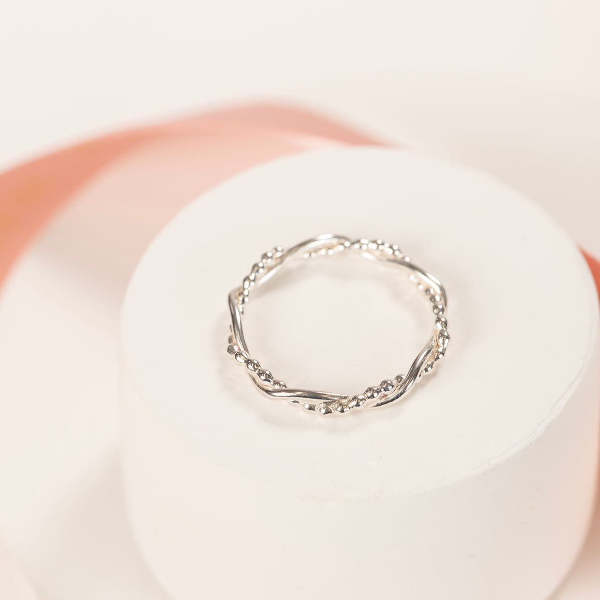 Entwined Ring - Silver - Linked for a Lifetime – Honey Willow ...