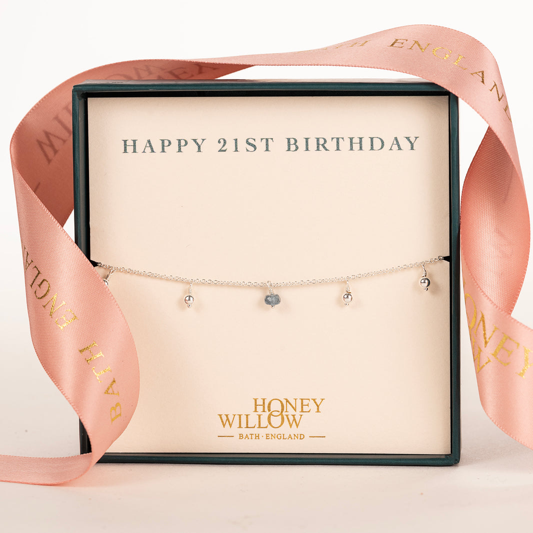 21st Birthday Jewellery – Honey Willow - handmade jewellery