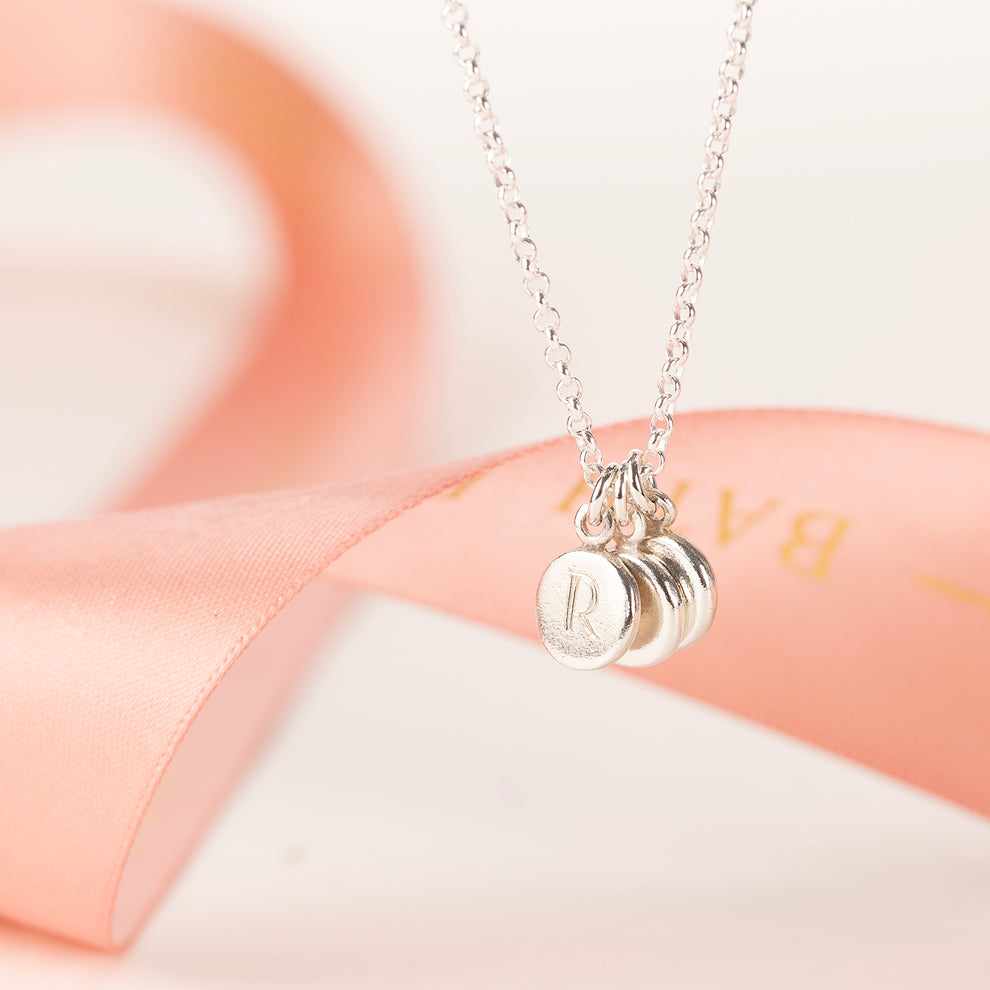Personalised Family Initials Necklace – Honey Willow - handmade jewellery