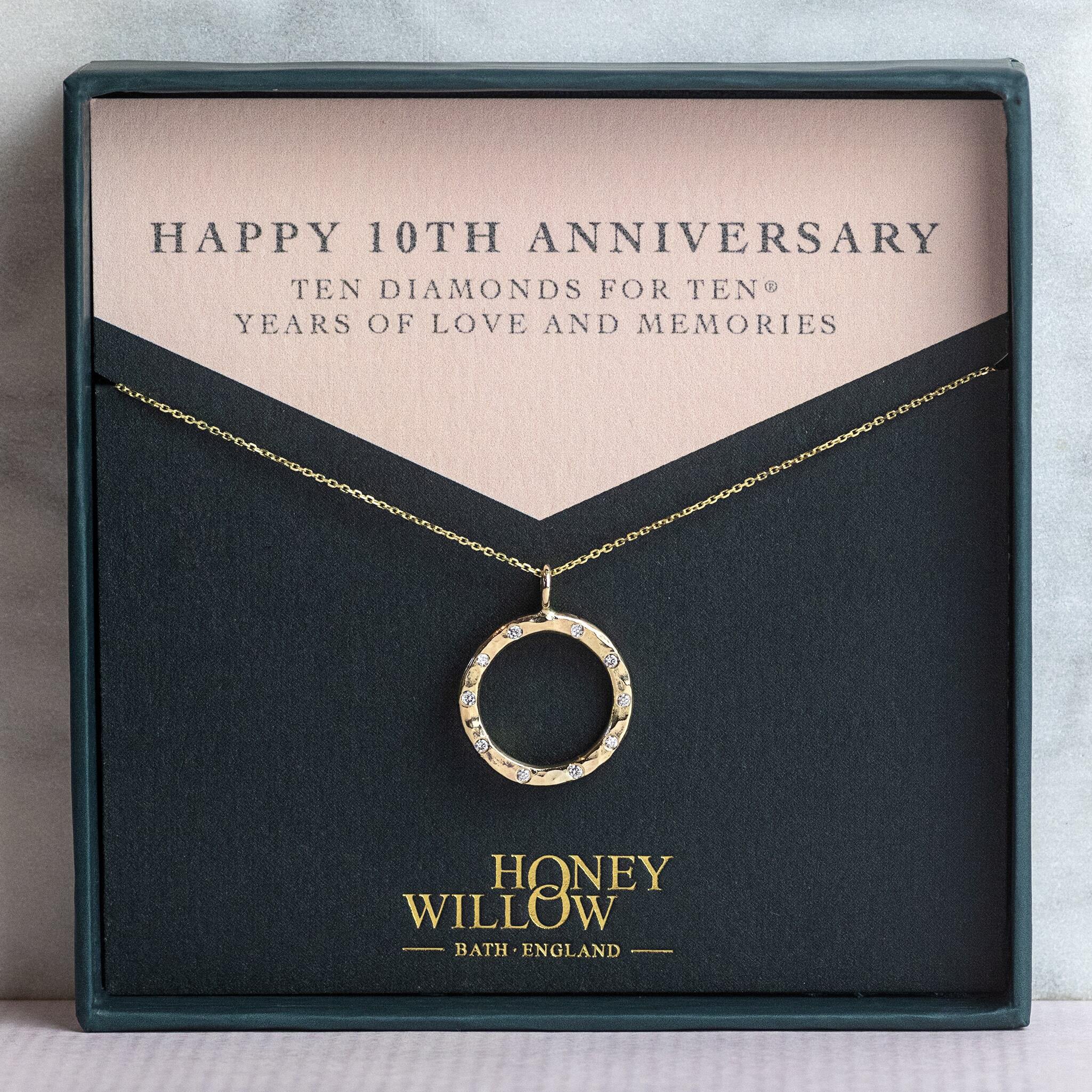 10th anniversary gifts – Honey Willow - handmade jewellery